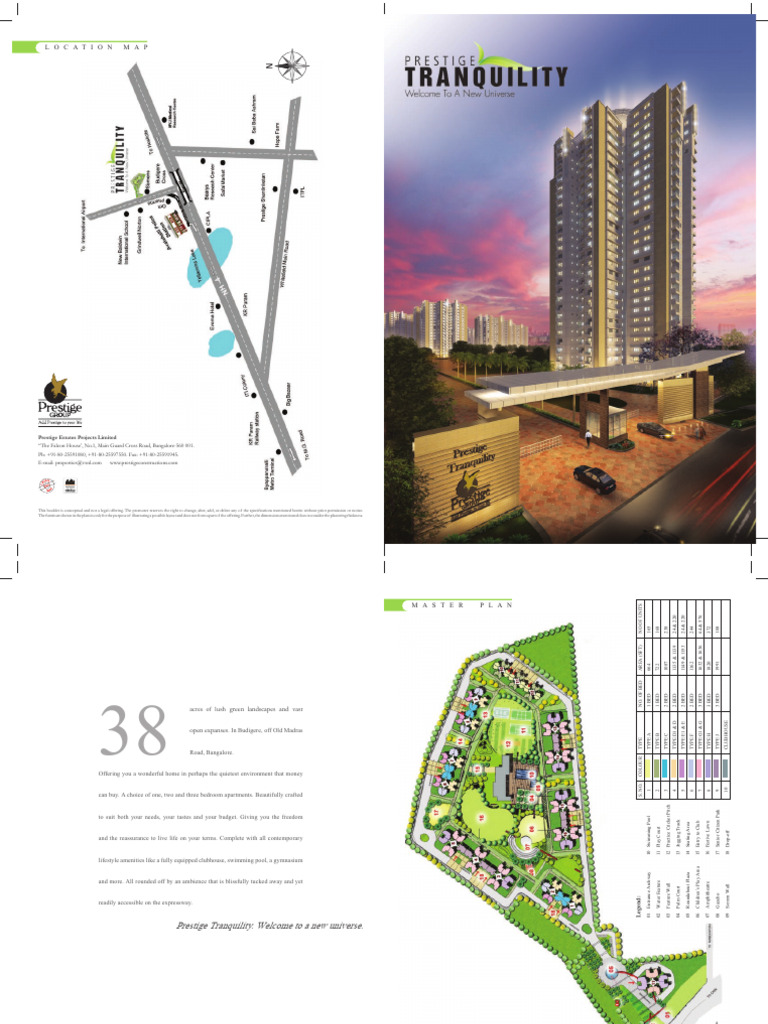 Tranquility A4 - Leaflet | PDF | Wall | Door