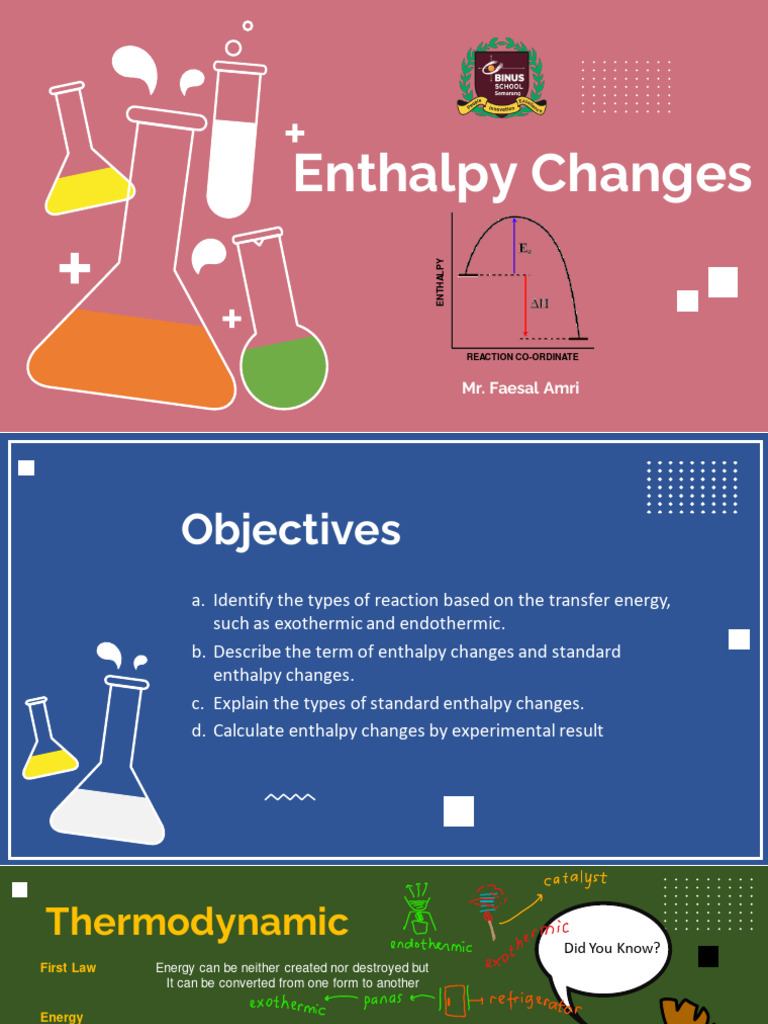 Pembahasan Enthalpy - Changes | PDF | Enthalpy | Chemical Reactions