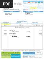 Medical Billing Summary Format | PDF
