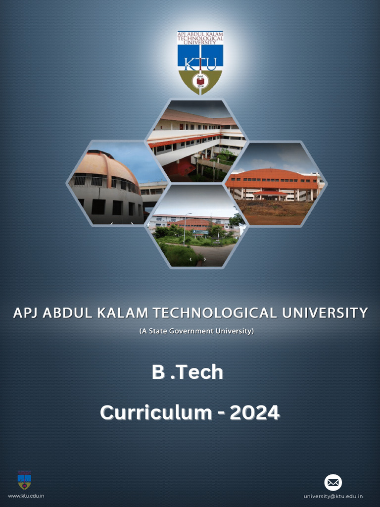 Ktu B Tech Curriculum 2024 | PDF | Engineering | Artificial Intelligence
