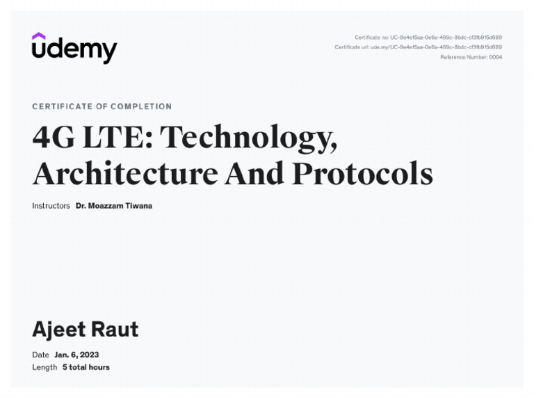 4G LTE Technology Architecture and Protocols | PDF