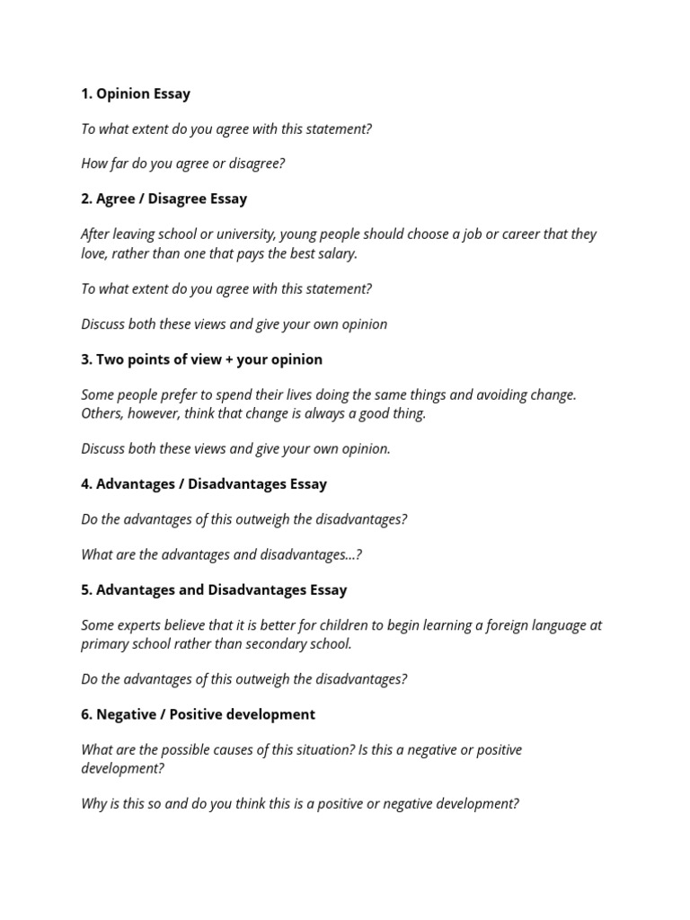 IELTS Essay Writing Guide | PDF | Adolescence | Teachers