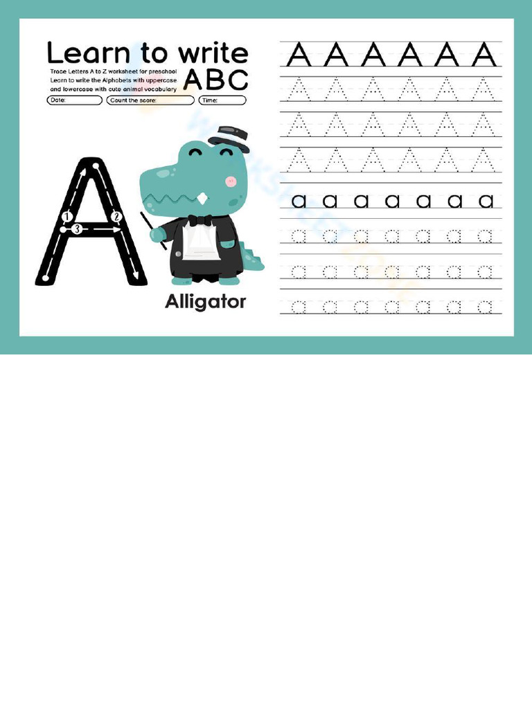 Letter Trace | PDF