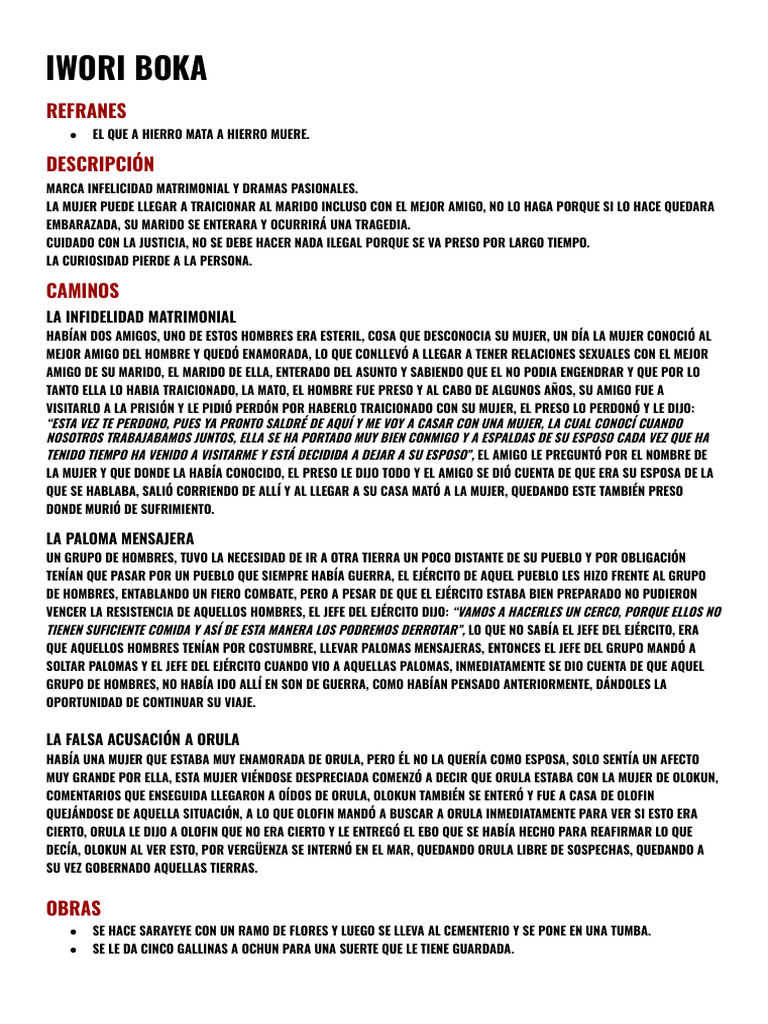 11 Iwori Boka | PDF | Novela negra, policíaca y suspenso