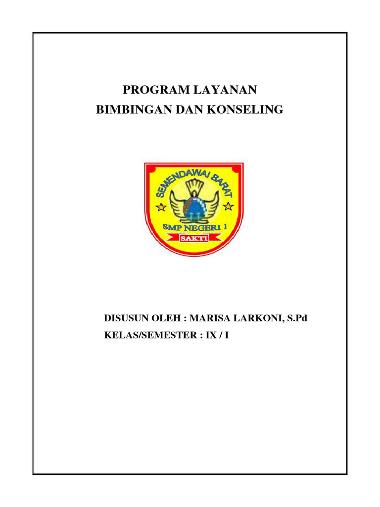 Program BK KELAS 9 (SMT 2) TA 2022-2023 | PDF | Karier & Perkembangan