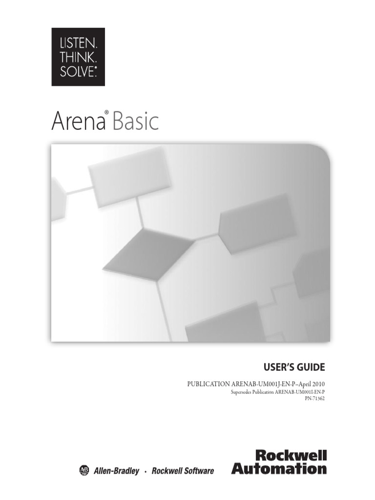 Arena Basic Edition User s Guide | PDF | Technical Support | Microsoft Windows