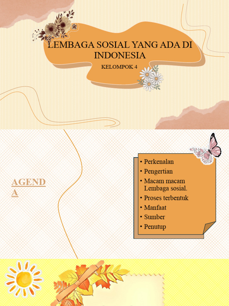 Lembga Sosial Yang Ada Di Indonesia 2 | PDF