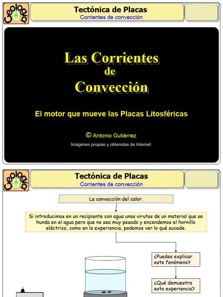 Tect de Placas 2 | PDF | Placas tectónicas | Convección