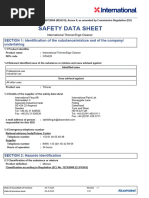 International Thinner Safety Data Sheet | PDF | Safety | Occupational ...