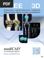 Mako Knee CT Scanning Protocol | PDF | Pelvis | Knee
