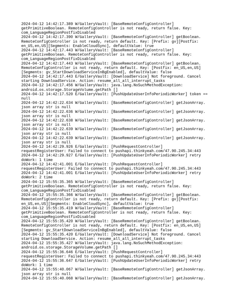 Log | PDF | Computing | Computer File Formats