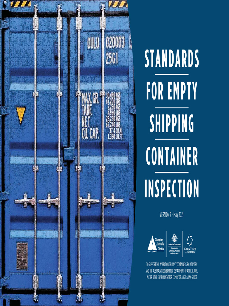 Standards For Empty Shipping Container Inspection v2 May 2021 | PDF ...