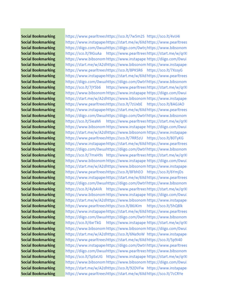 Live Backlinks | PDF | Social Network | Hypertext