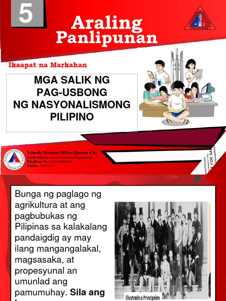 AP ANG MGA ILUSTRADO at Panggitnang Uri 4thQTR NOTES | PDF