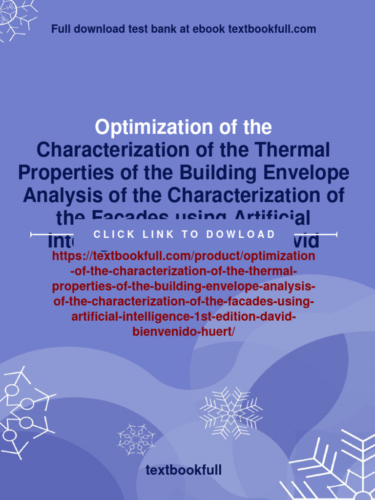 Download Full Optimization Of The Characterization Of The Thermal