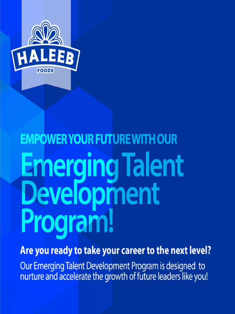 Emerging Talent Development Program 1716805997 | PDF