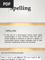 Jolly Phonics Spelling Rules | PDF | Syllable | Word