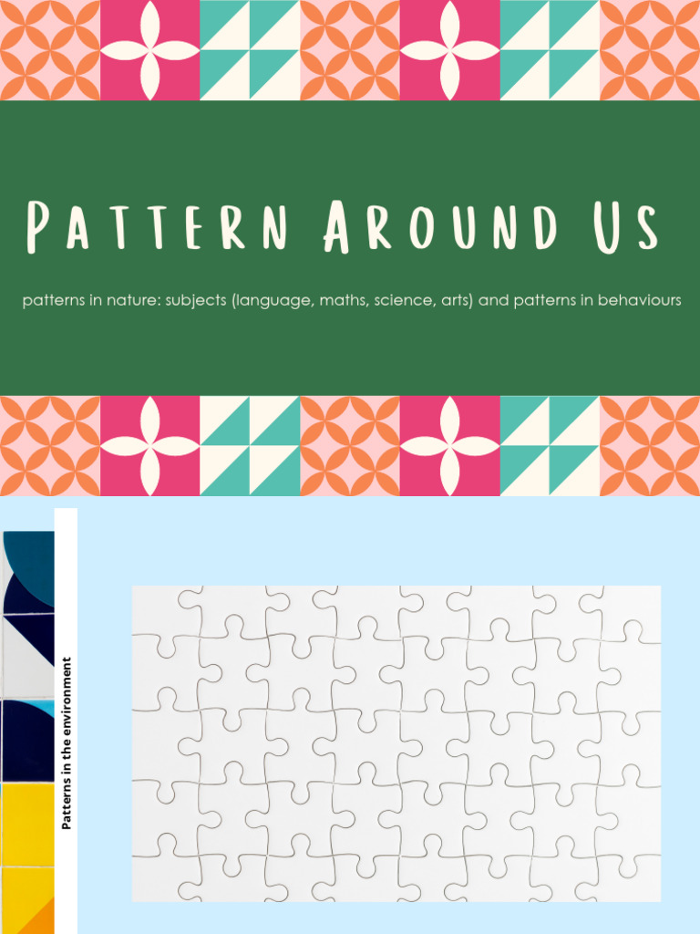 Pattern Around Us | PDF