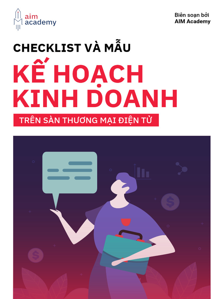 AIM-Ebook-Checklist Va Mau Ke Hoach Kinh Doanh Tren San Thuong Mai Dien ...
