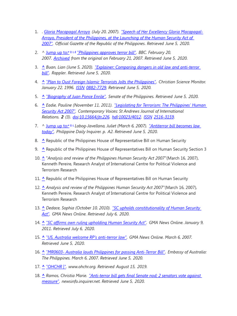 sample of references | PDF | Justice | Crime & Violence