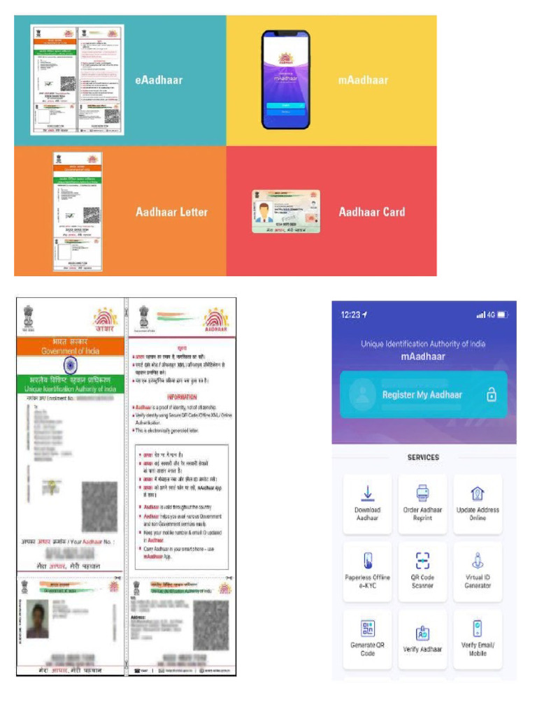 Aadhar Card Project | PDF