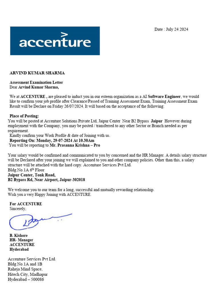 400379245-Accenture Training Assessment | PDF