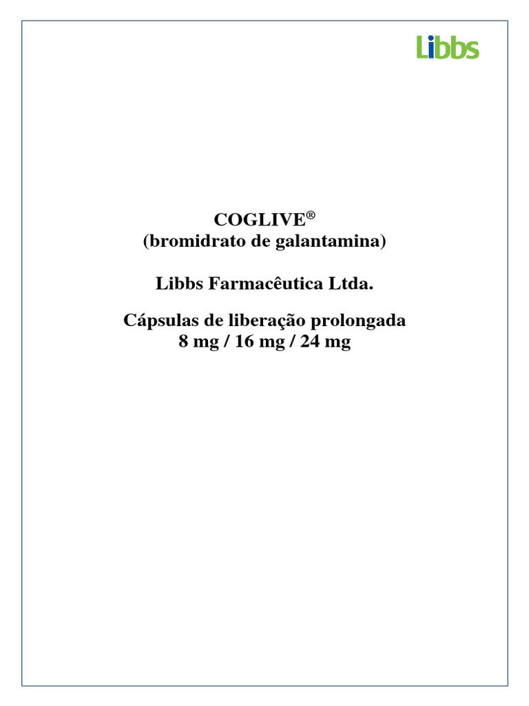 Coglive Bula Paciente | PDF | Doença de Alzheimer | Demência