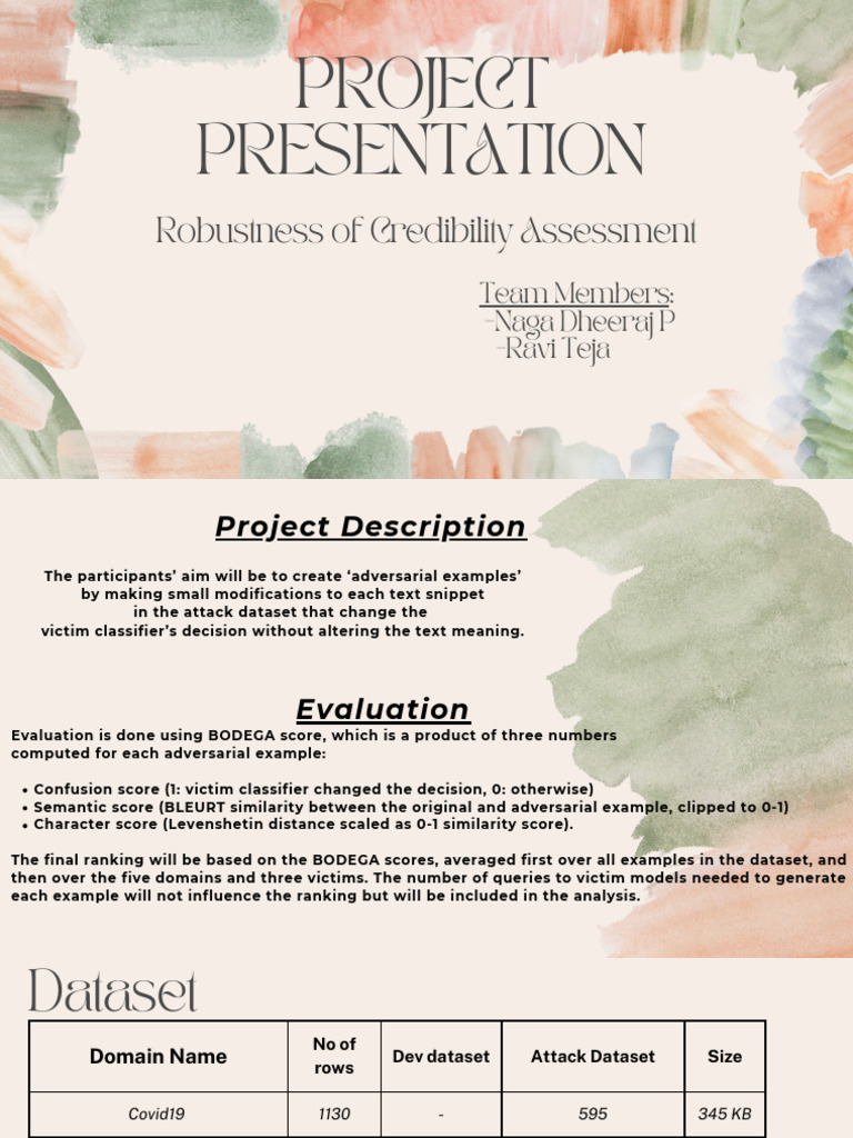 Blue Doodle Project Presentation | PDF | Applied Mathematics | Artificial Intelligence