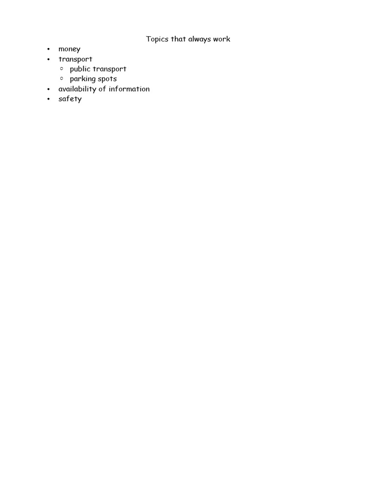 Essential Topics for Effective Communication | PDF