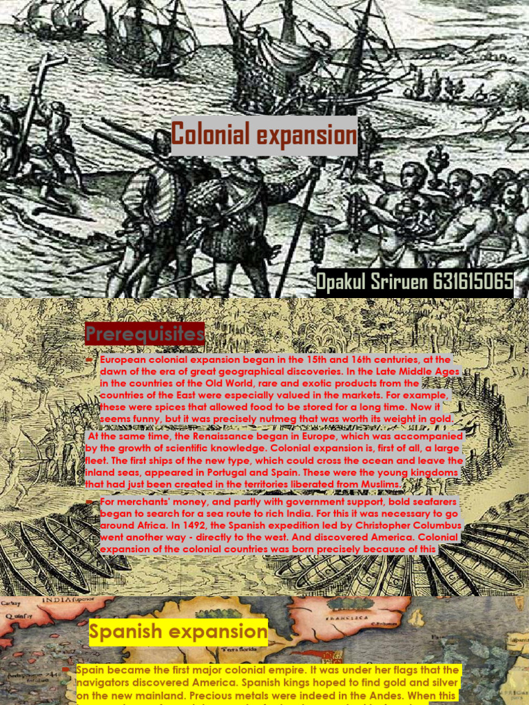 Colonial Expansion 1 | PDF | Colonialism | Spanish Empire