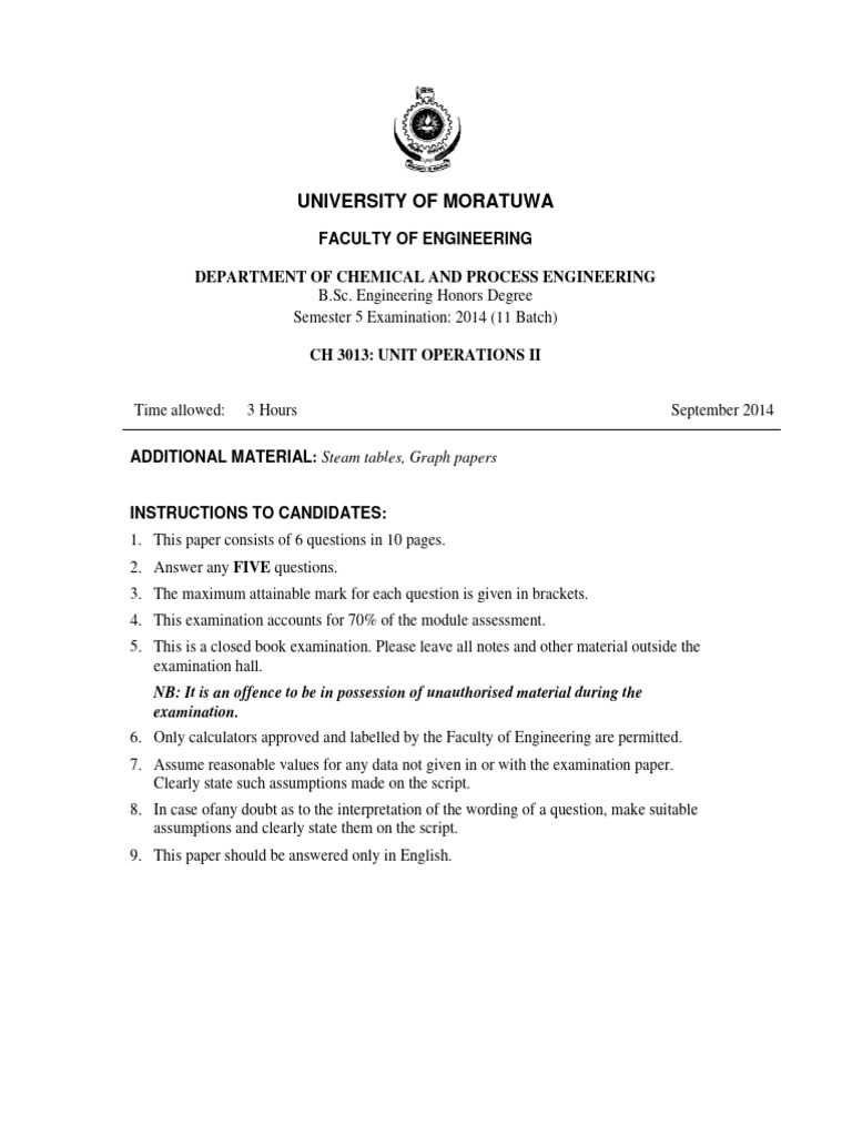 UO II Paper 2011 Batch | PDF | Humidity | Adsorption