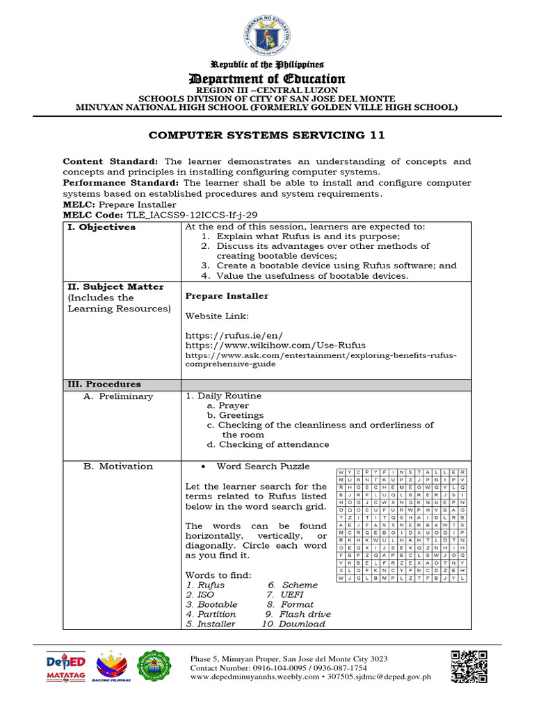 ICT DLP_RUFUS | PDF | Booting | Usb Flash Drive