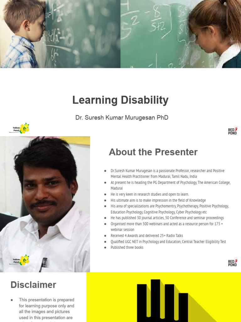 Learning Disability 2.0 | PDF | Dyslexia | Learning Disability