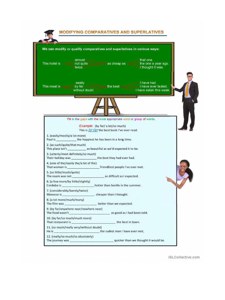 Modifying Comparatives and Superlatives | PDF