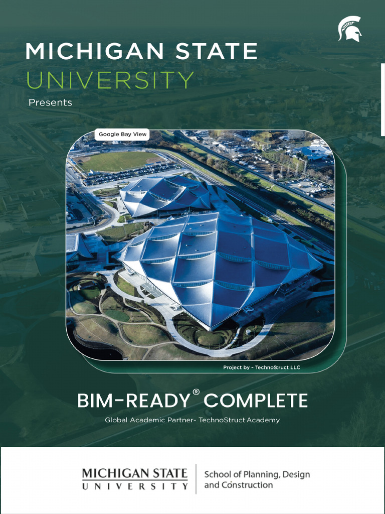 Msu Technostruct Acce BIM Certification Brochure | PDF
