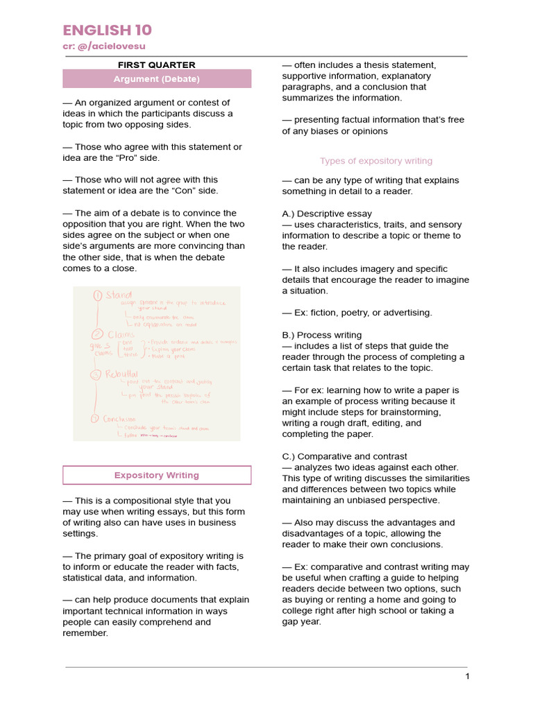 English 10 1 | PDF | Narration | Reality