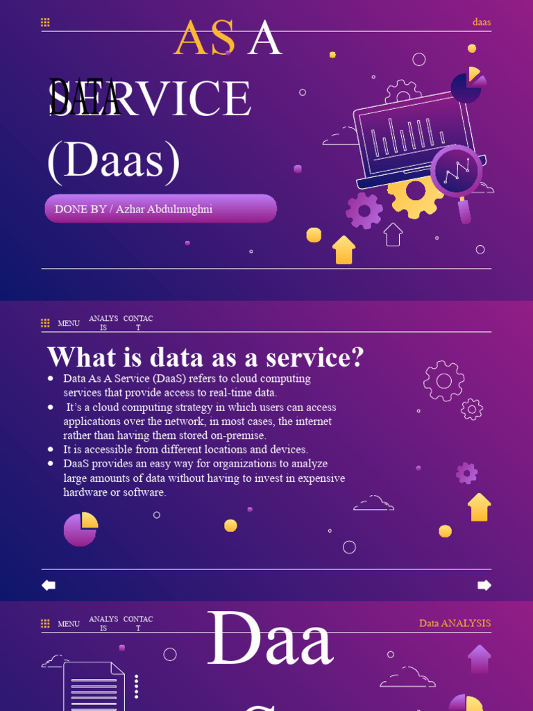 Data Analysis For Business by Slidesgo | PDF | Information Technology | Computing