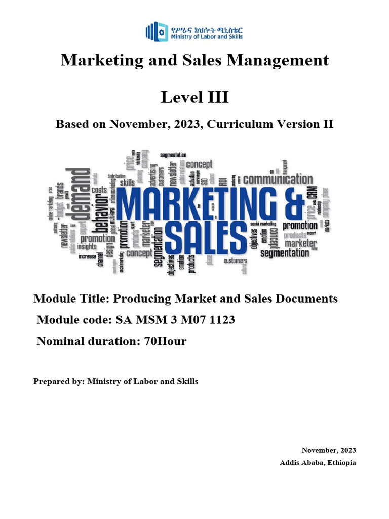 MO7. - Market and Sales Documents | PDF | Typefaces | Input/Output