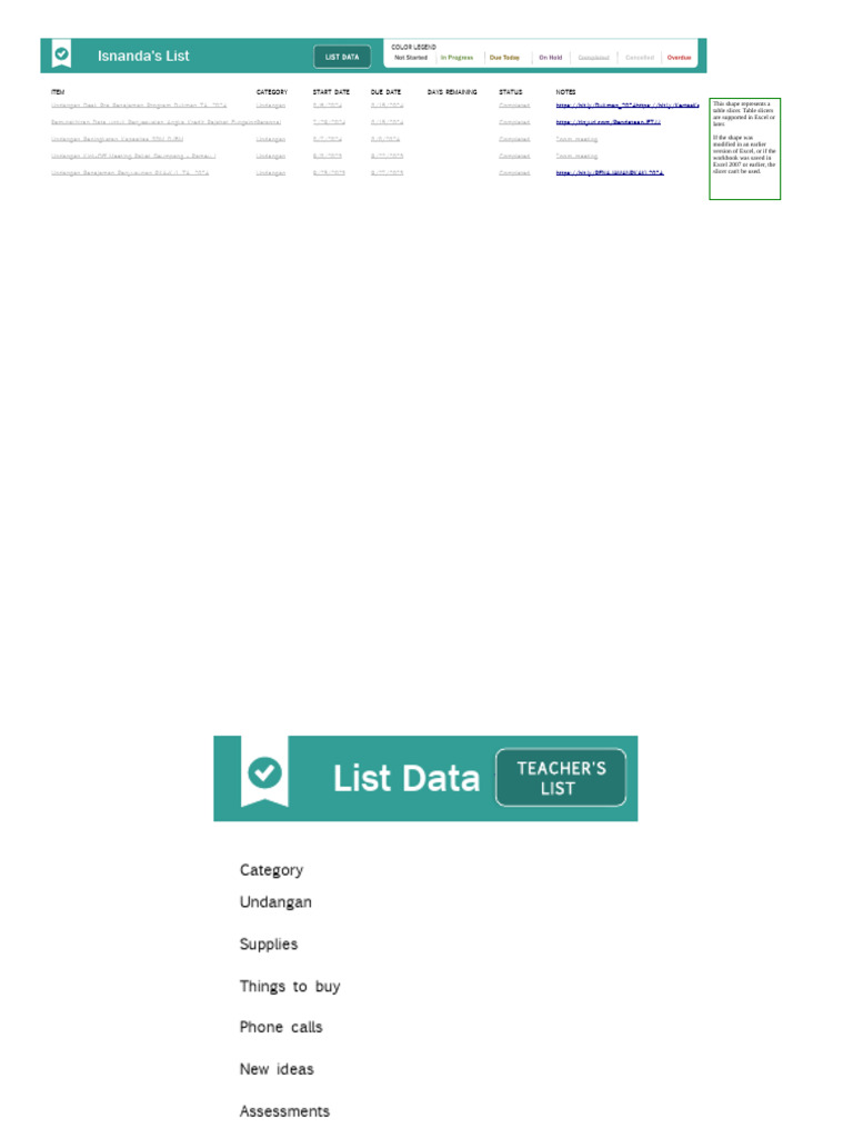 Sample To Do List | PDF | Computing | Computer Science