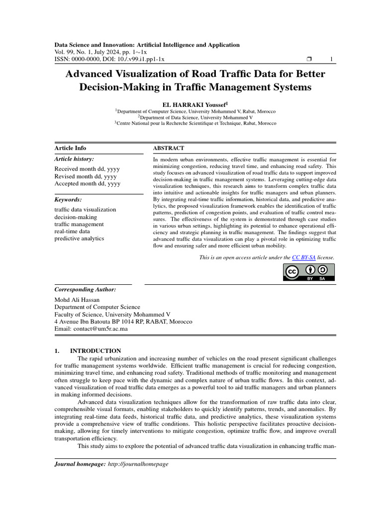 Advanced Traffic Data Visualization Insights | PDF | Traffic Collision ...