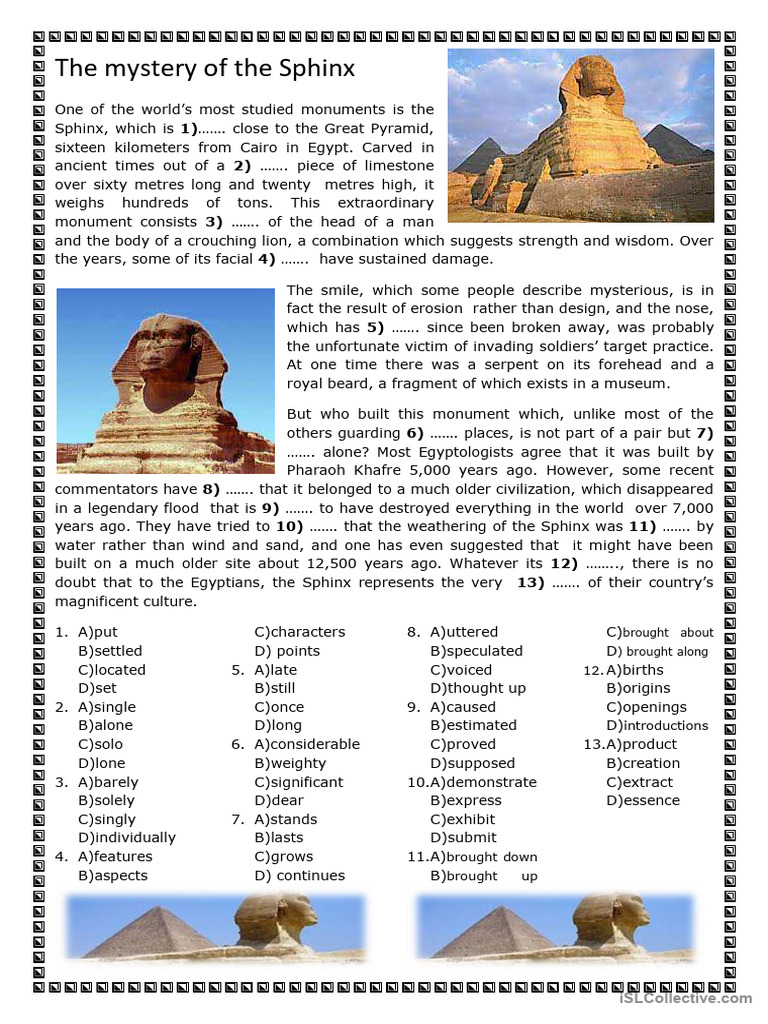 Ancient Sphinx Mysteries | PDF | Ancient Egypt