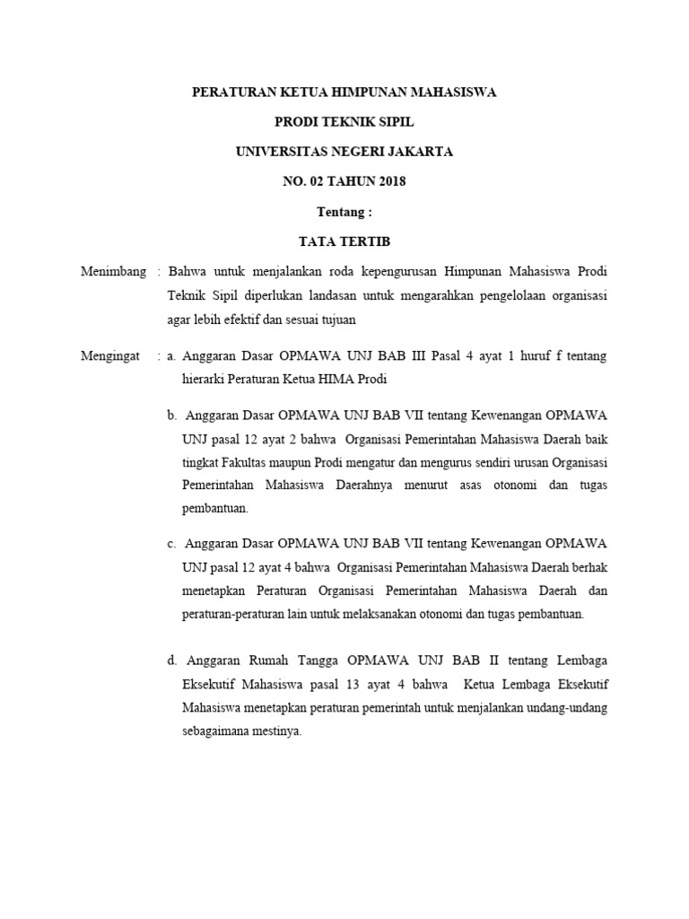 7303 - Tatib Himap | PDF