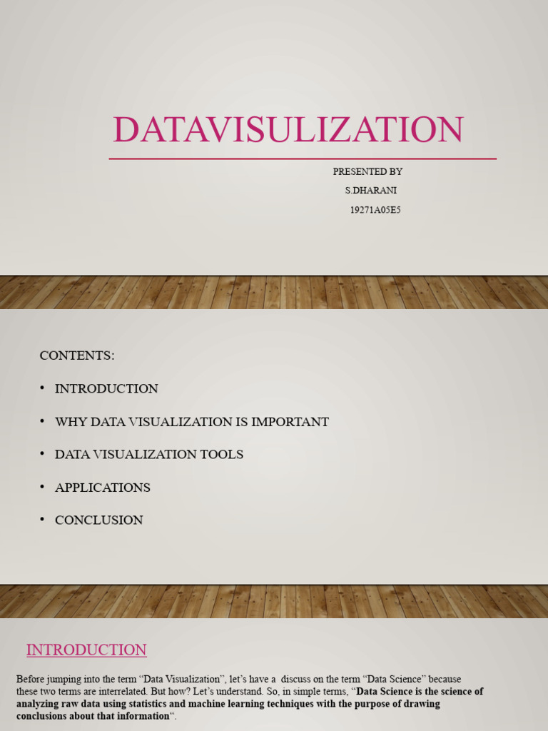 Datavisulization | PDF | Data | Computing
