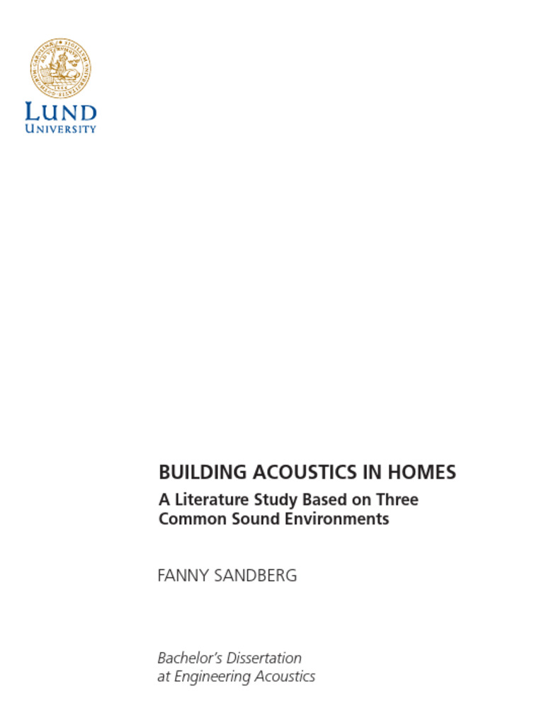 Acoustic | PDF | Sound | Pitch (Music)