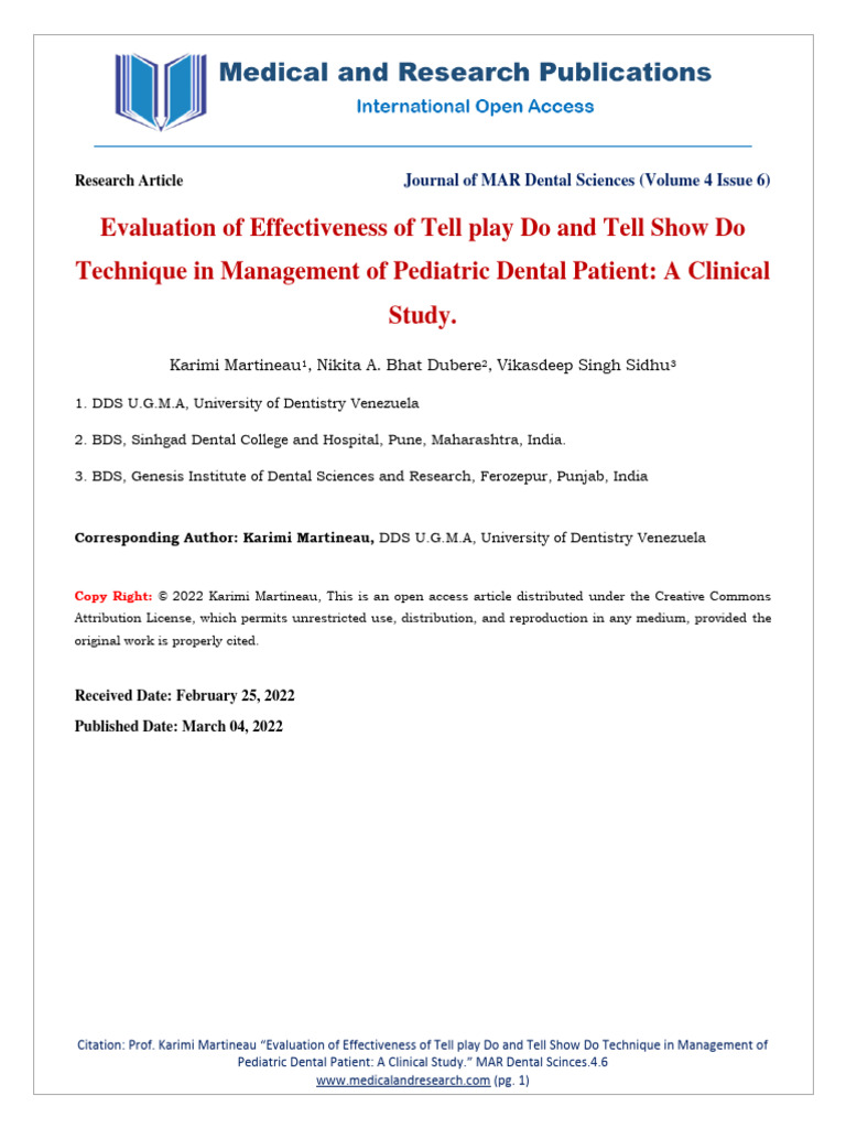 Tell Play Do, Tell Show Do | PDF | Behavioural Sciences | Psychology