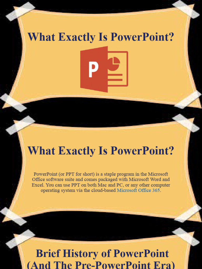 PowerPoint: A Comprehensive Guide | PDF | Microsoft Power Point | Computing