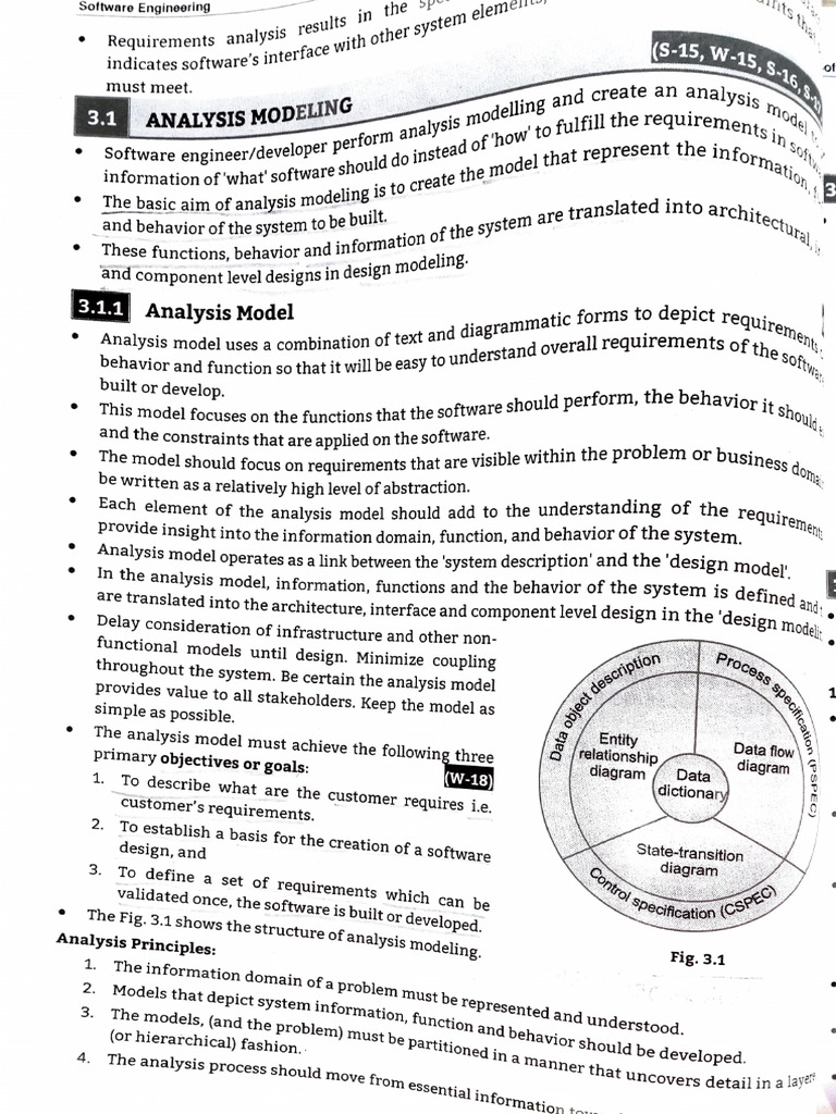 Analysis Model | PDF | Class (Computer Programming) | System