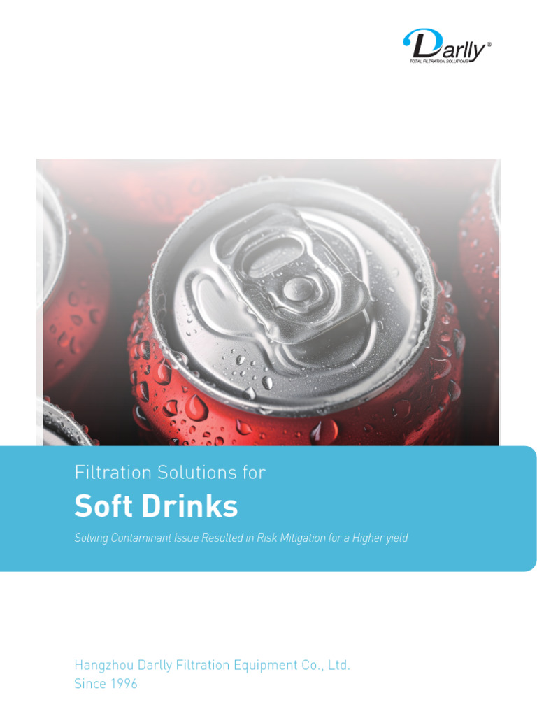 Soft Drink Filtration Solutions Guide | PDF | Filtration | Soft Drink