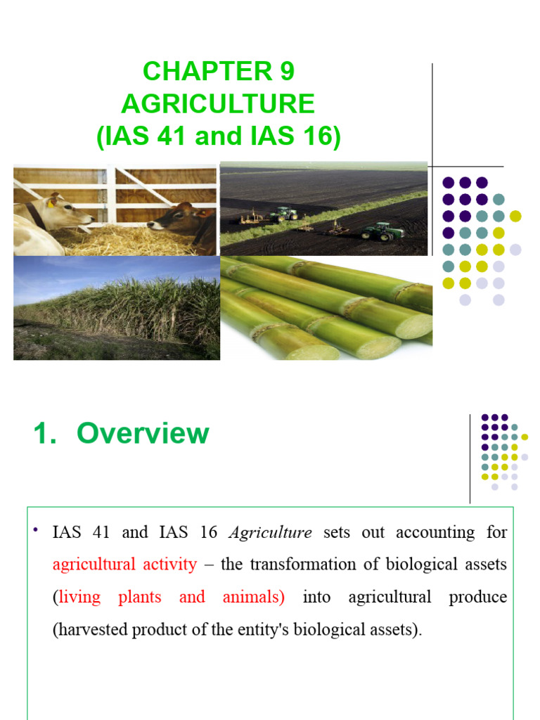 Accounting for Agricultural Assets | PDF | Fair Value | Depreciation
