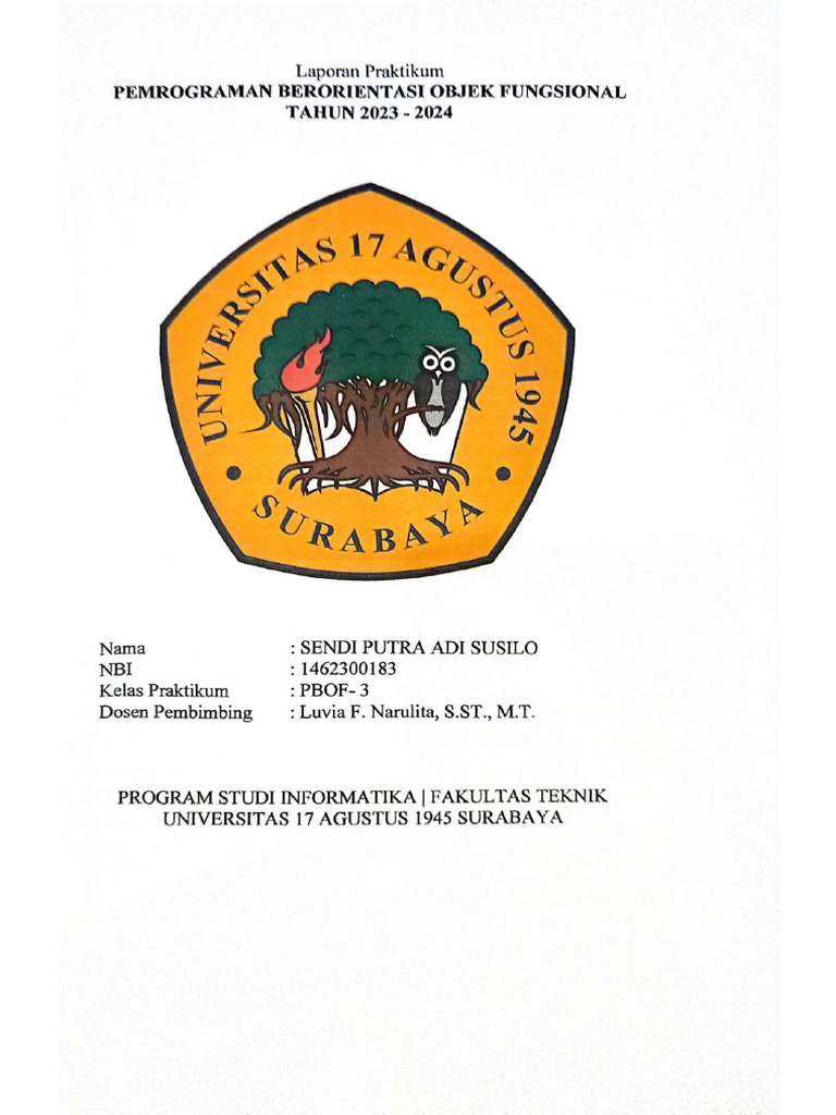 LAPORAN PBOF-3 Compressed | PDF